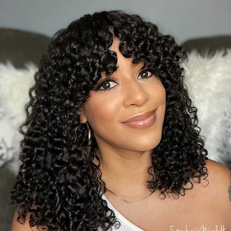 Hot Beauty Hair Super Double Draw Pixie Curl Wig With Spiral Bang – HOT ...